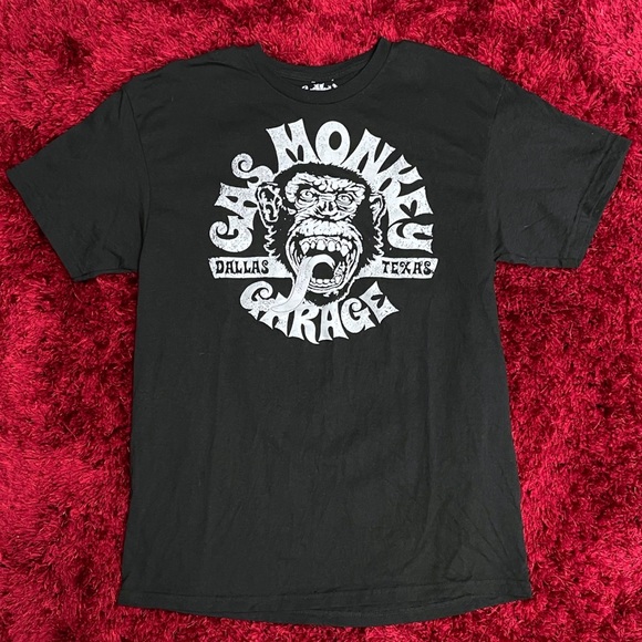 Gas Monkey | Shirts | Gas Monkey Garage Tv Show Shirt Black Large ...